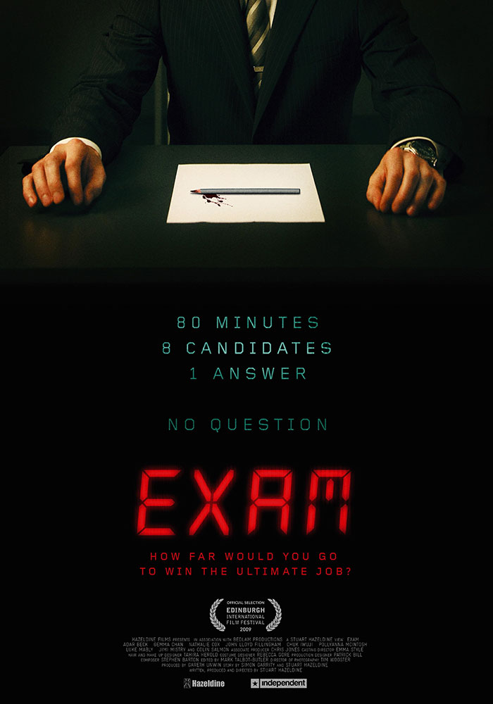 Exam movie review & analysis (2009) - Cinelysium
